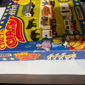 Matchbox Vintage Rare Circus Set - Etsy