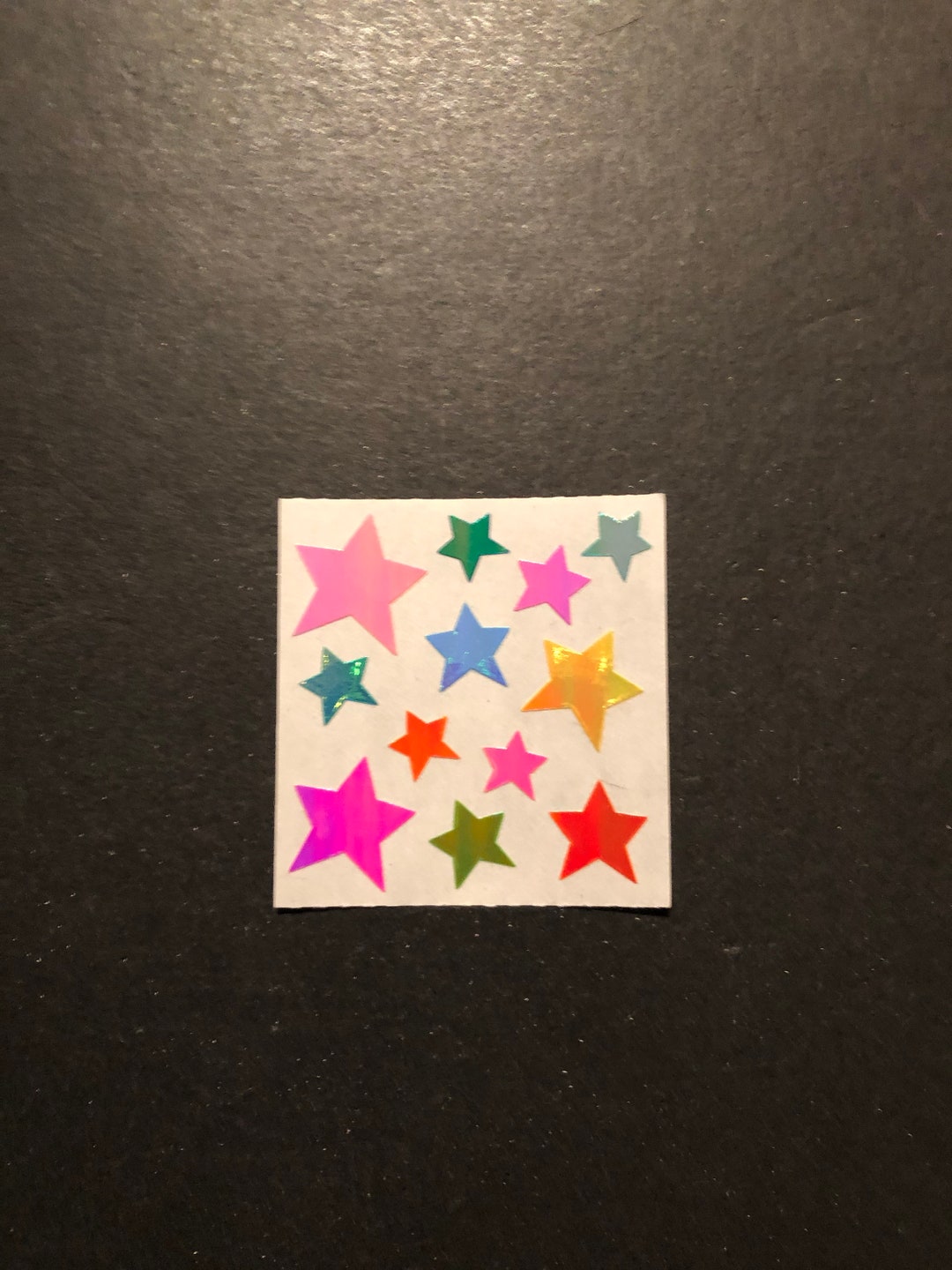Sandylion Vintage Very Rare Shiny Star Stickers - Etsy