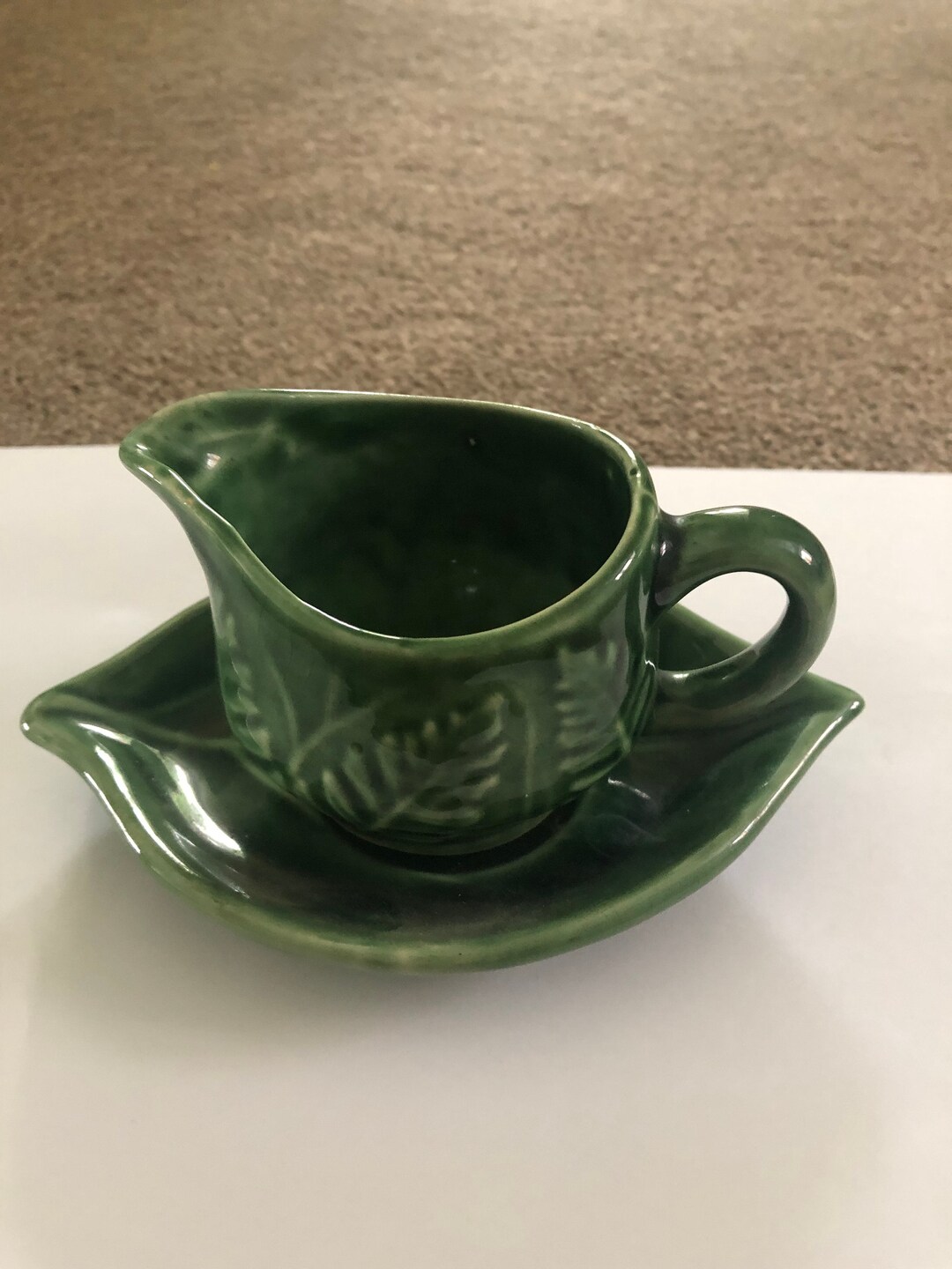 China Vintage Rare Gray Boat With Saucer - Possibly Sylvac or Bassware ...