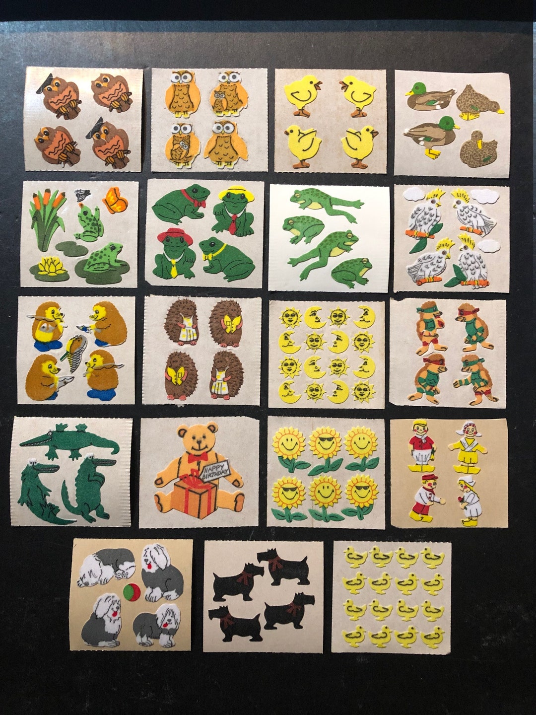 Stickermagic Rare Fuzzy Stickers - Etsy