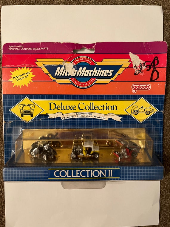Micro Machines Vintage Deluxe Collection Set - Etsy