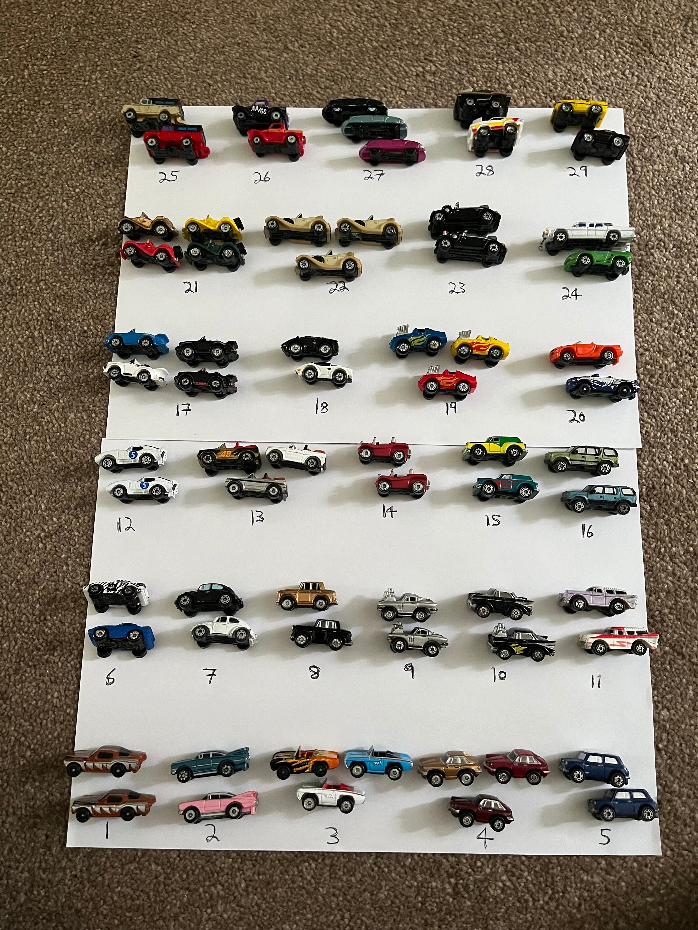 Micro Machines Vintage Cars - Please Choose From Drop Down List - Etsy
