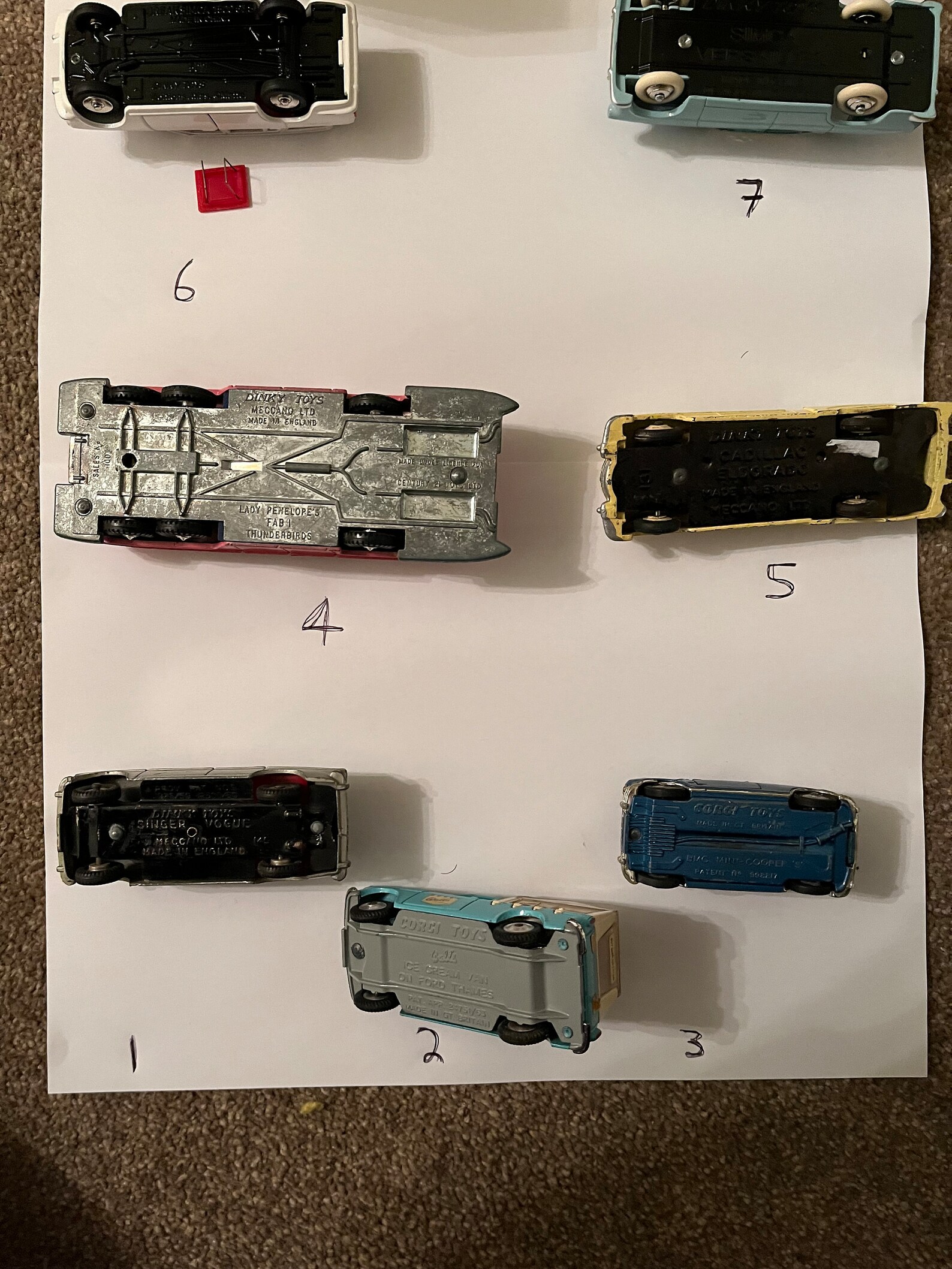 Dinky Toys and Corgi Toys Cars - Please Choose From Drop Down List - Etsy