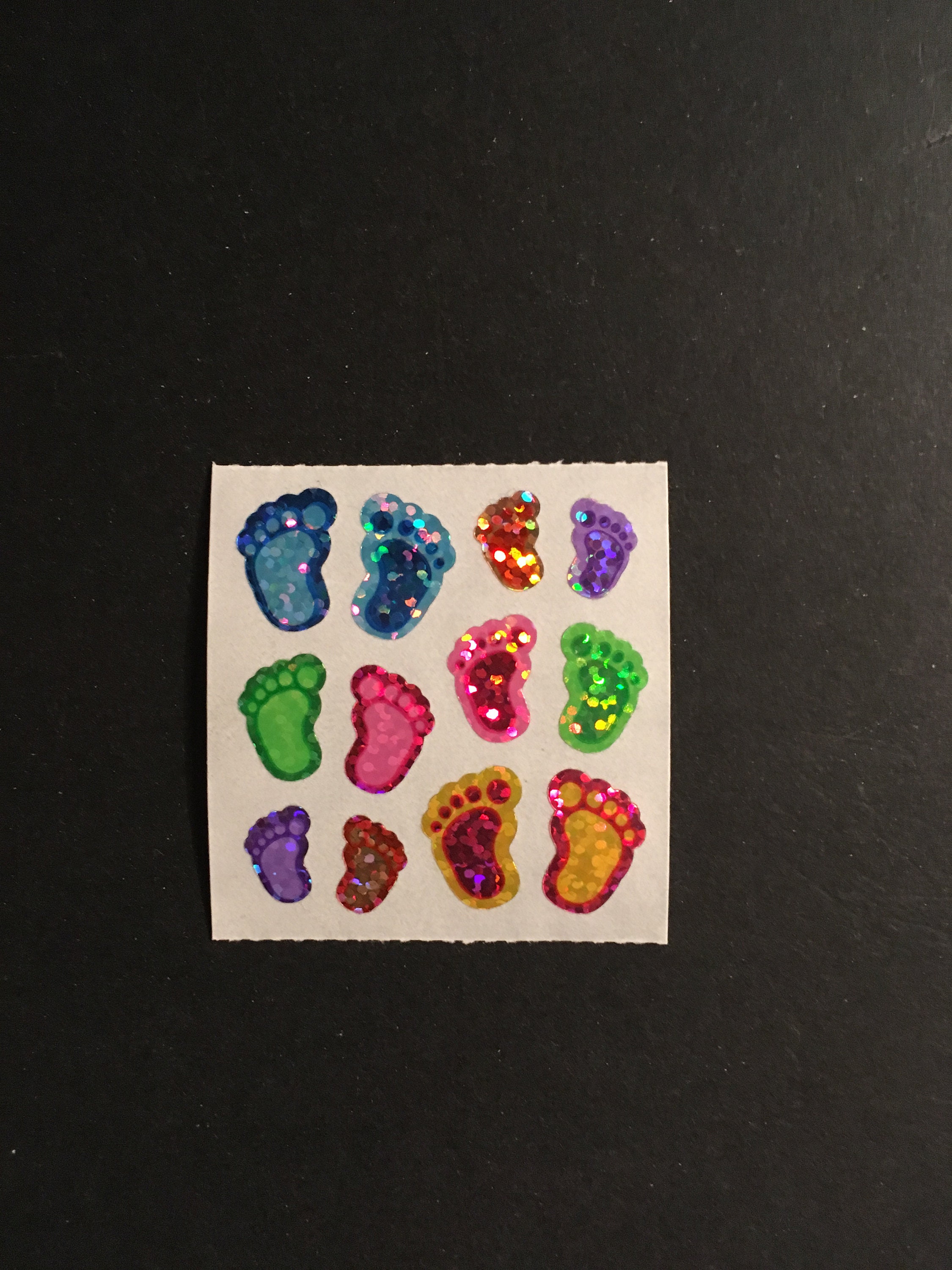 Sandylion Vintage Rare Feet Stickers - Etsy UK