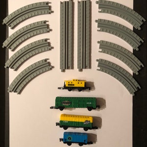 Micro Machines Vintage Rare Train Set - Etsy