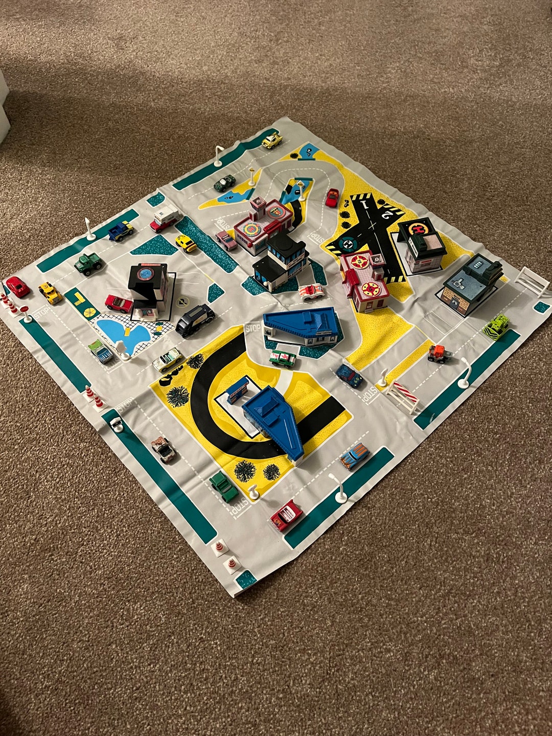 Micro Machines Town With Extra Cars - Etsy