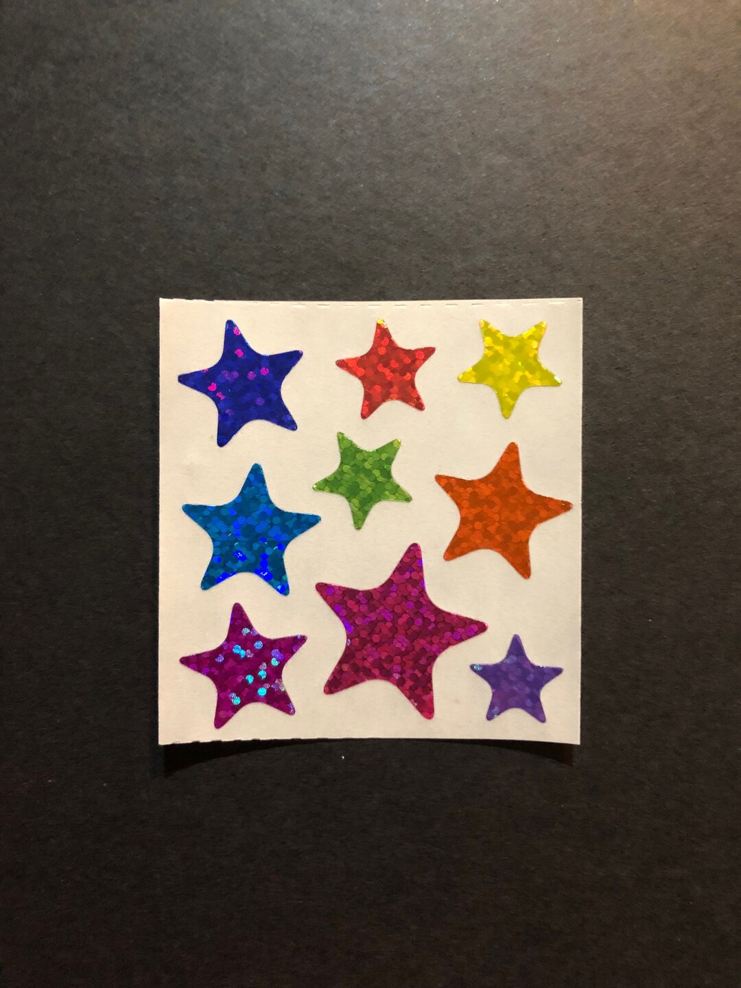 Sandylion Vintage Rare Shiny Star Stickers - Etsy