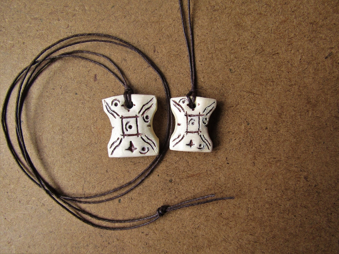 Japor Snippet Inspired Clay Pendant *two Sizes Available* - Etsy