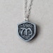Mikaelson Crest Inspired Polymer Clay Necklace Charm - Etsy