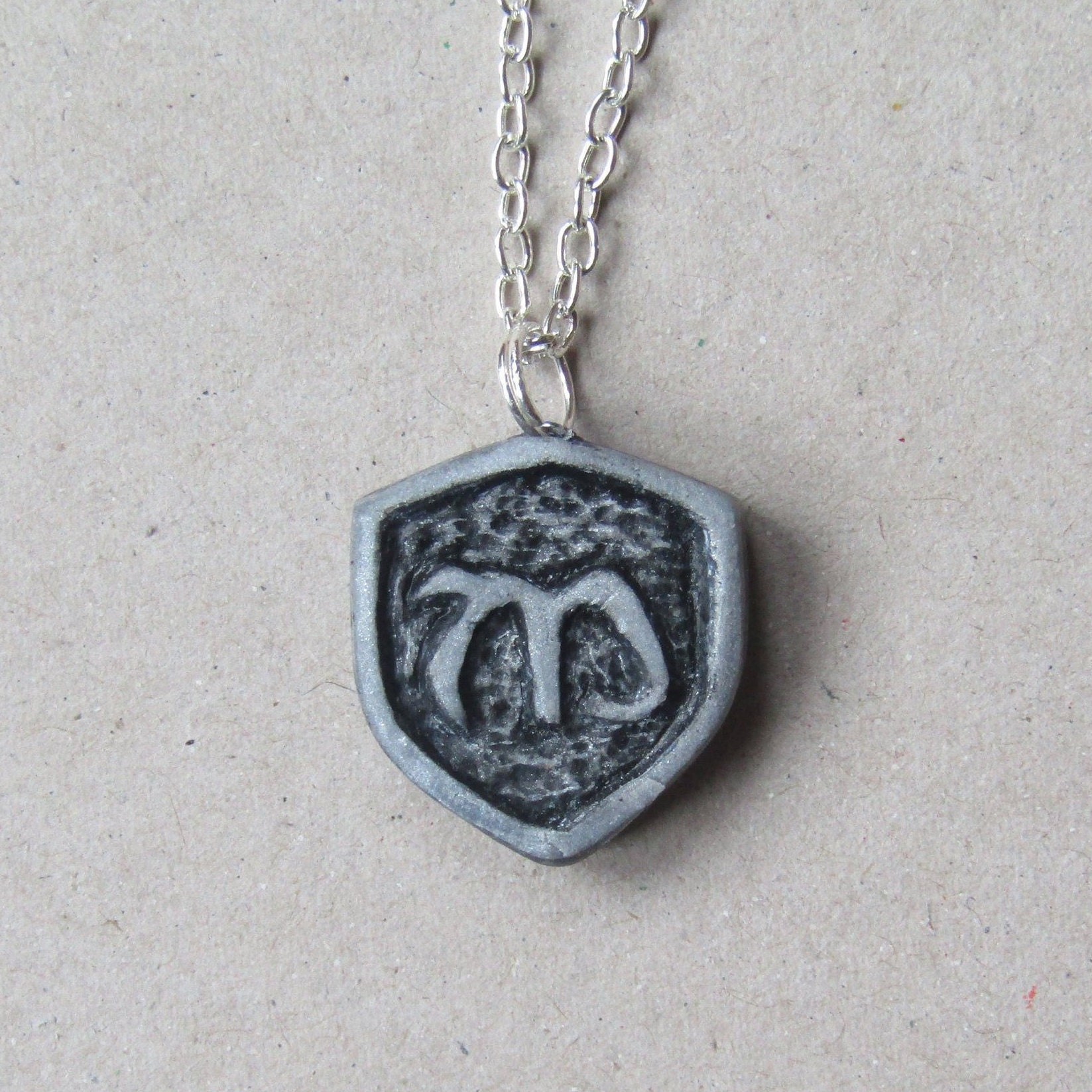 Mikaelson Crest Inspired Polymer Clay Necklace Charm - Etsy