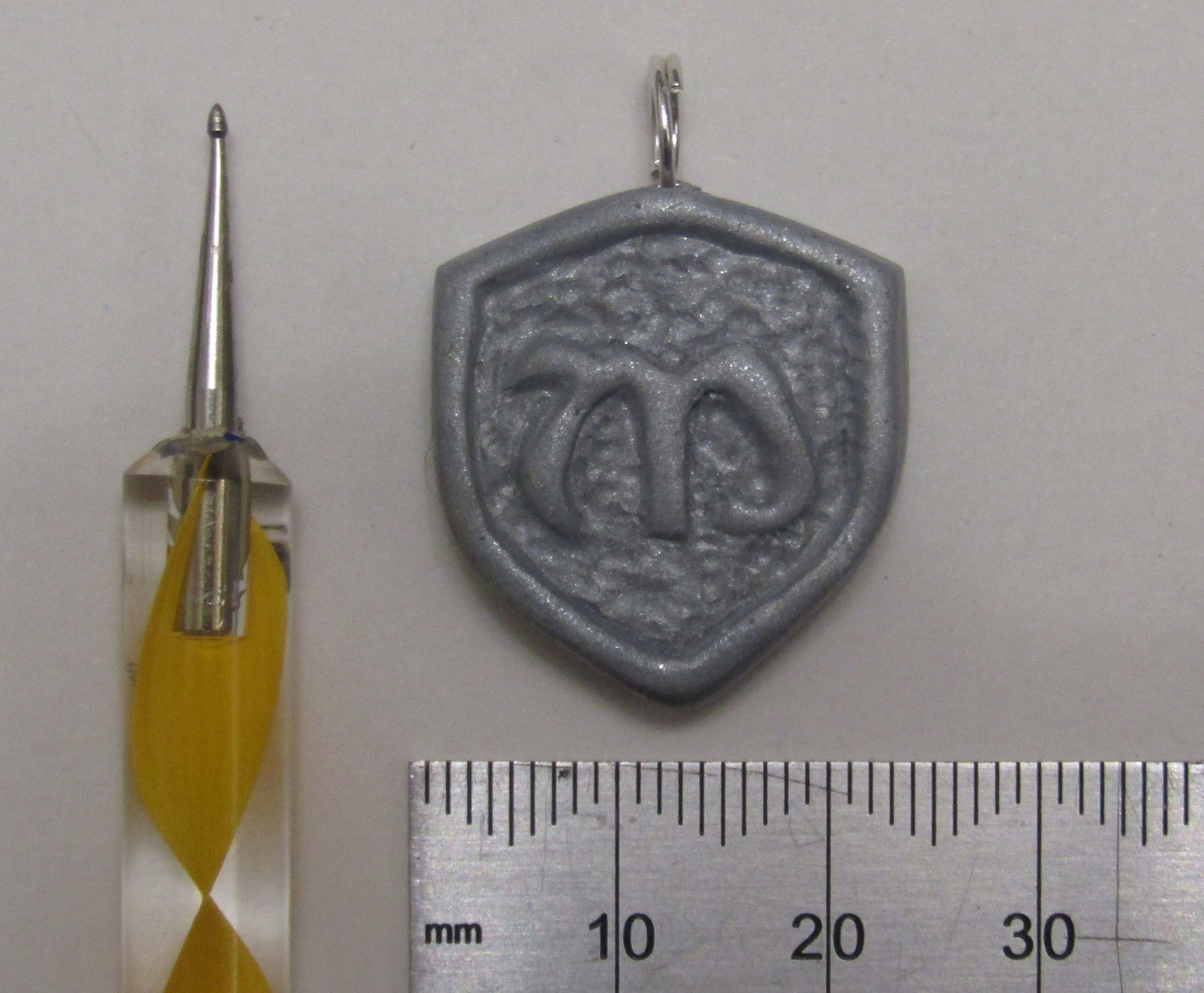 Mikaelson Crest Inspired Polymer Clay Necklace Charm - Etsy