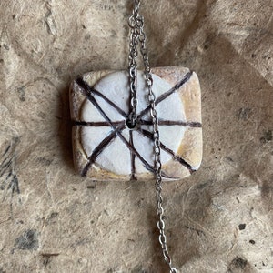 Qetsiyah Talisman Inspired Polymer Clay Necklace - Etsy