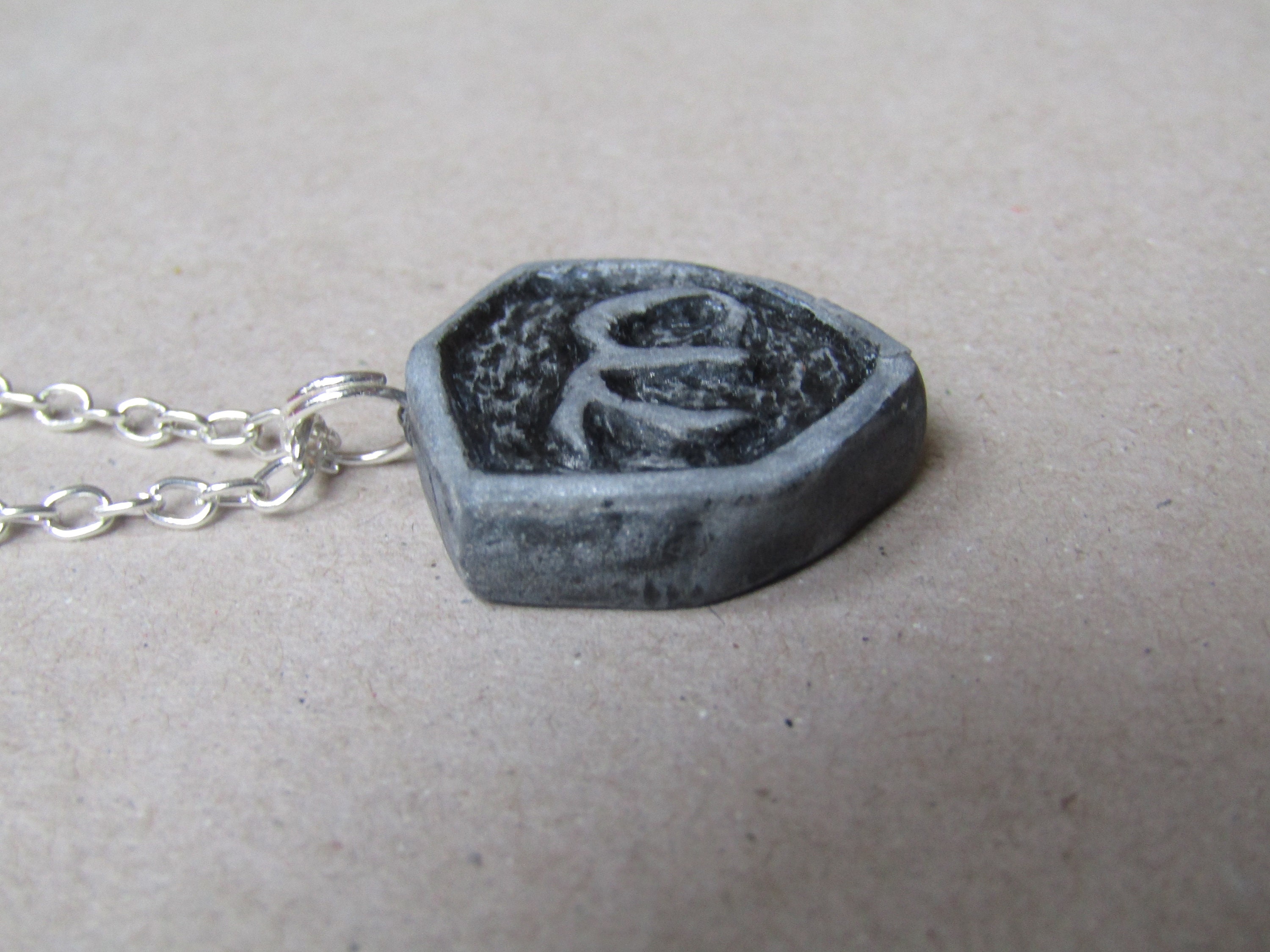 Mikaelson Crest Inspired Polymer Clay Necklace Charm - Etsy