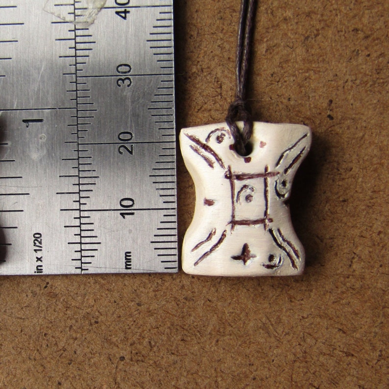 Japor Snippet Inspired Clay Pendant two Sizes Available - Etsy