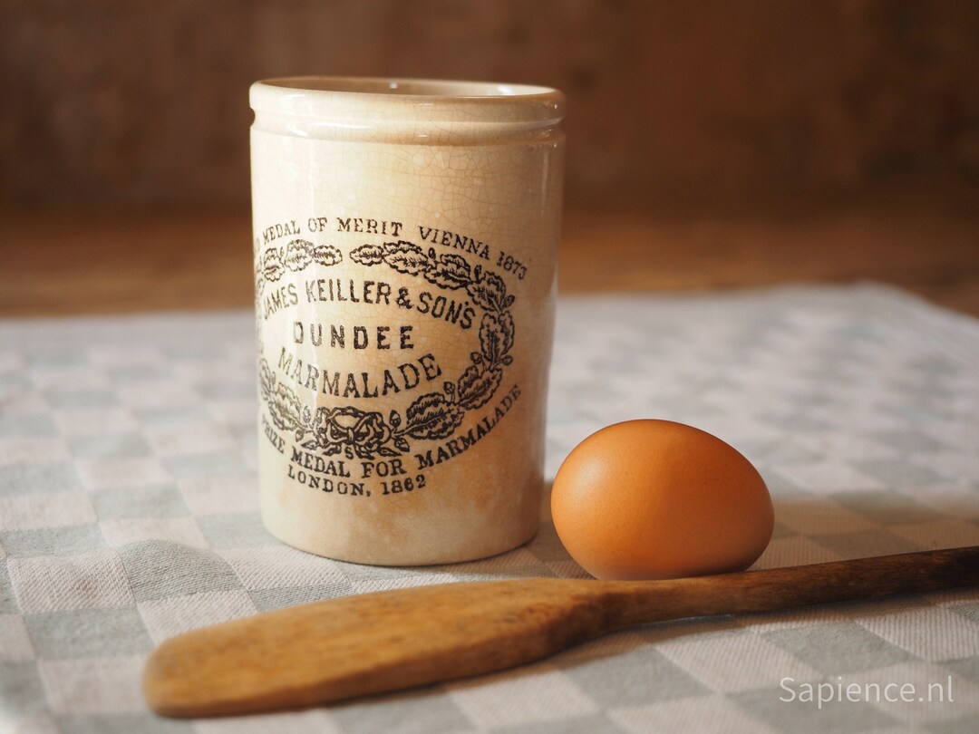 Antique Dundee Marmalade Jam Jar, Excellent Condition, Pot by James ...