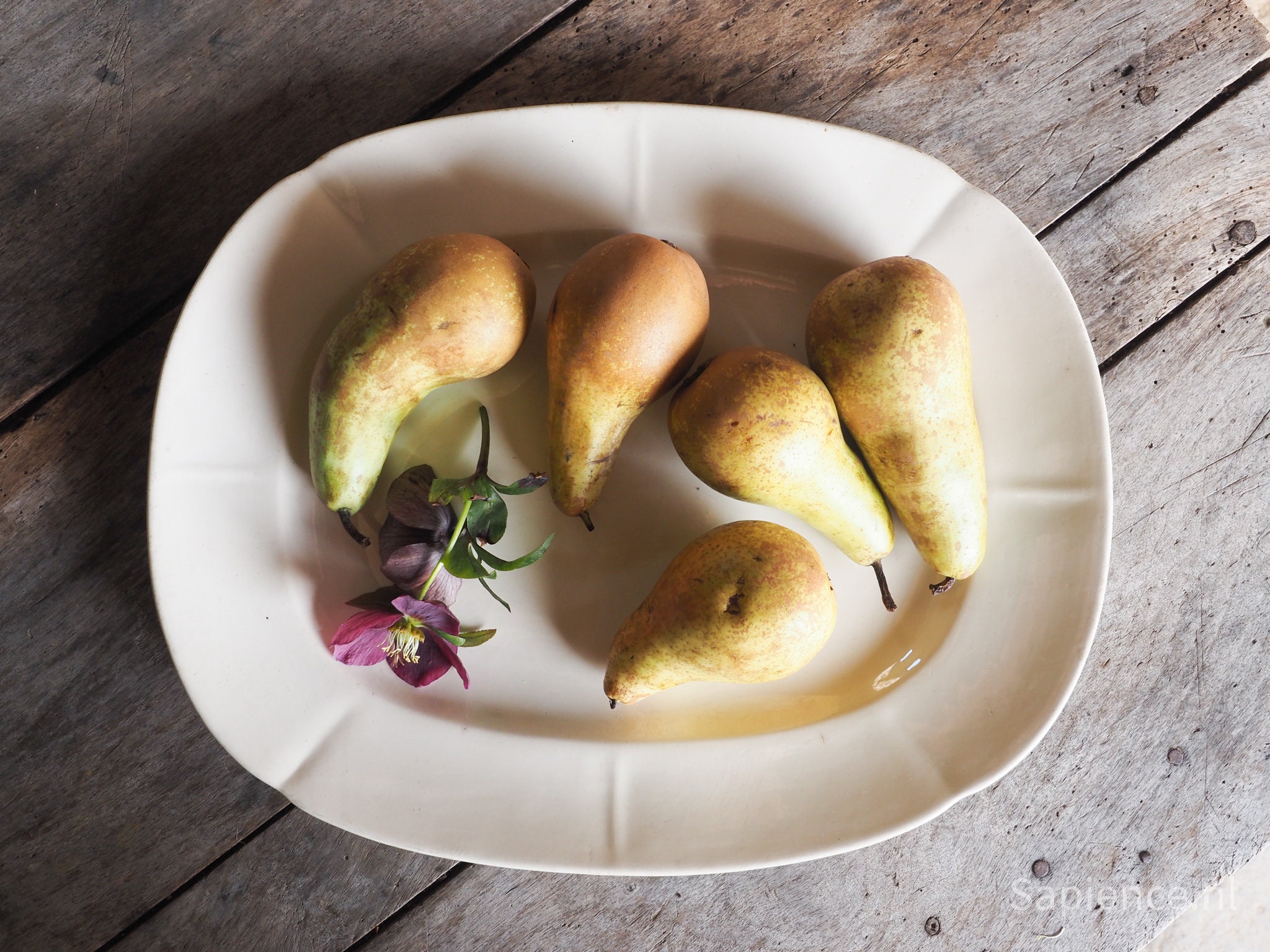 Handsome large rectangular fruit platter in excellent | Etsy