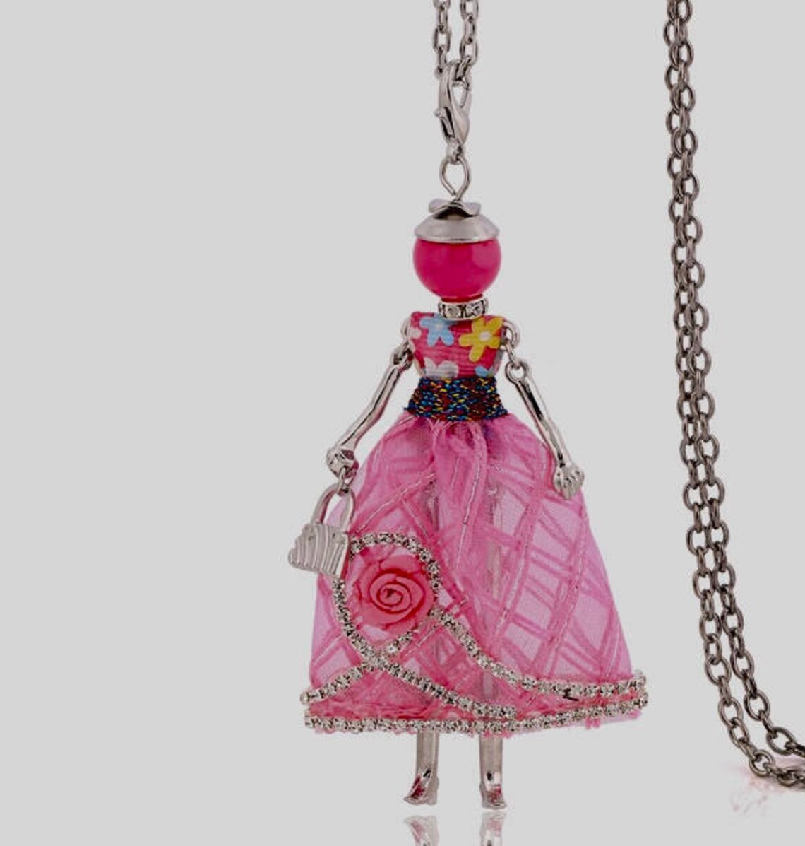 Fashion Doll Pendant Necklacevintage - Etsy