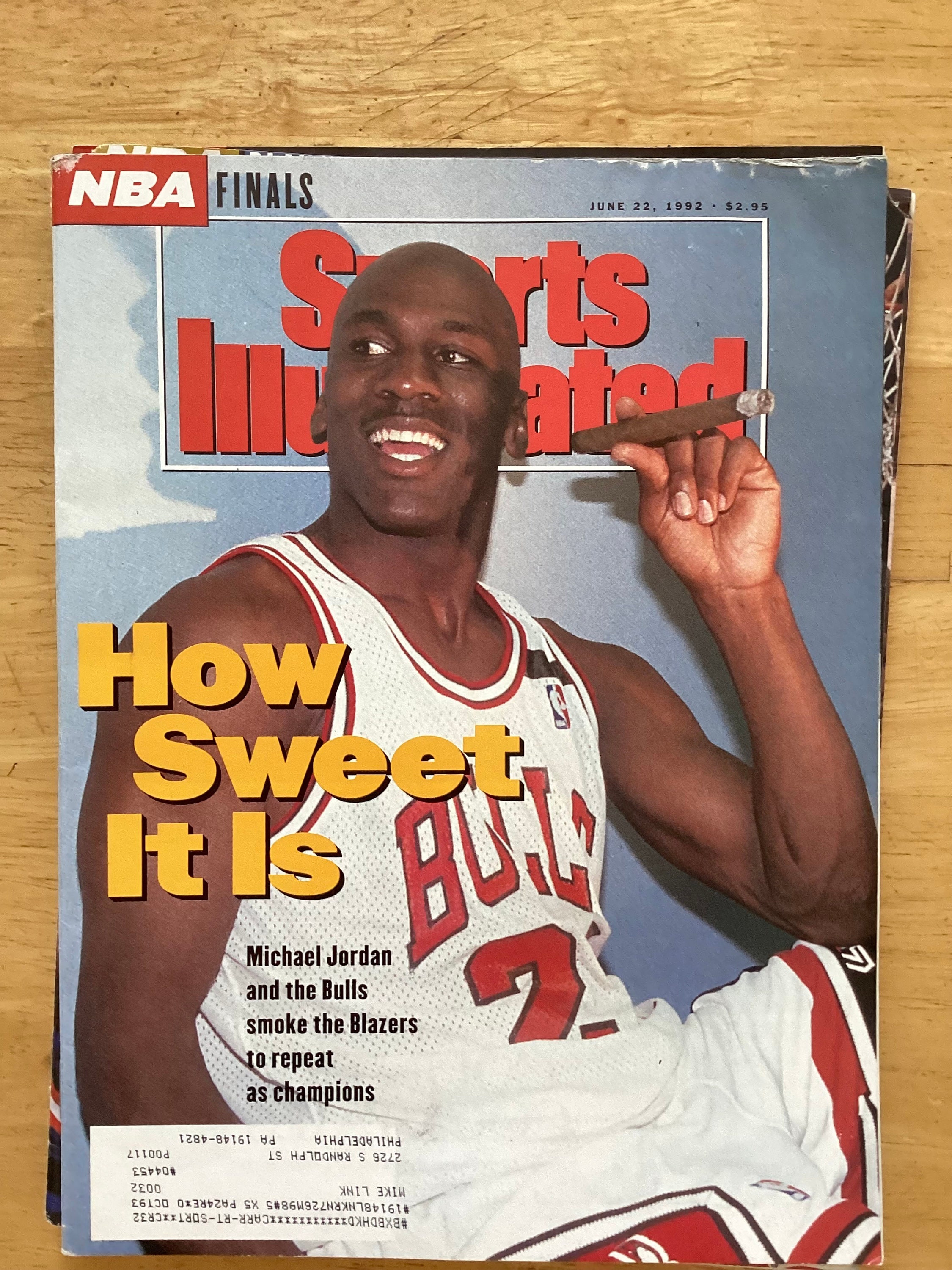 Sports Illustrated Michael Jordan Covers 6 Issues - Etsy