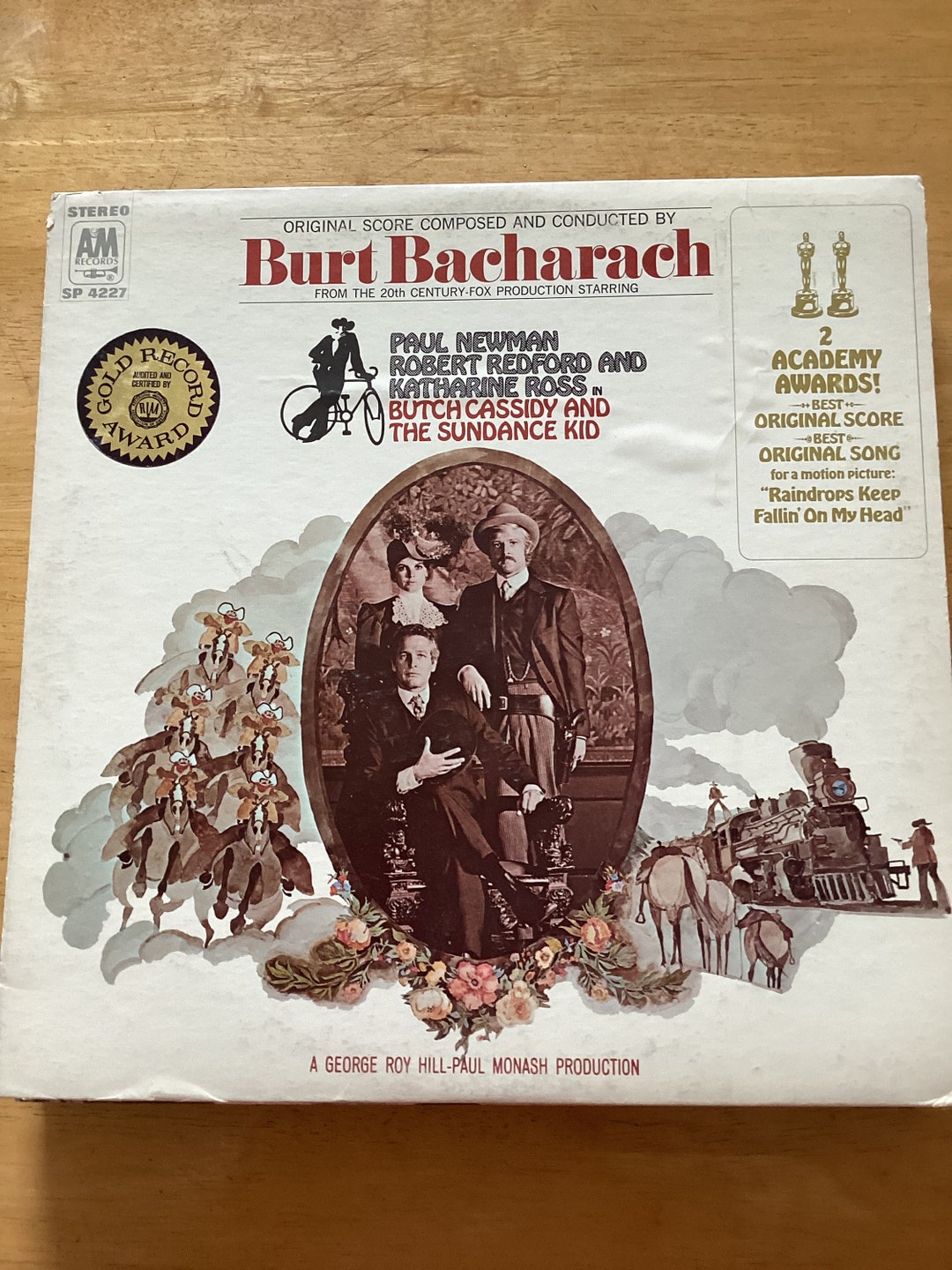 Butch Cassidy & the Sundance Kid LP Soundtrack FREE SHIPPING - Etsy