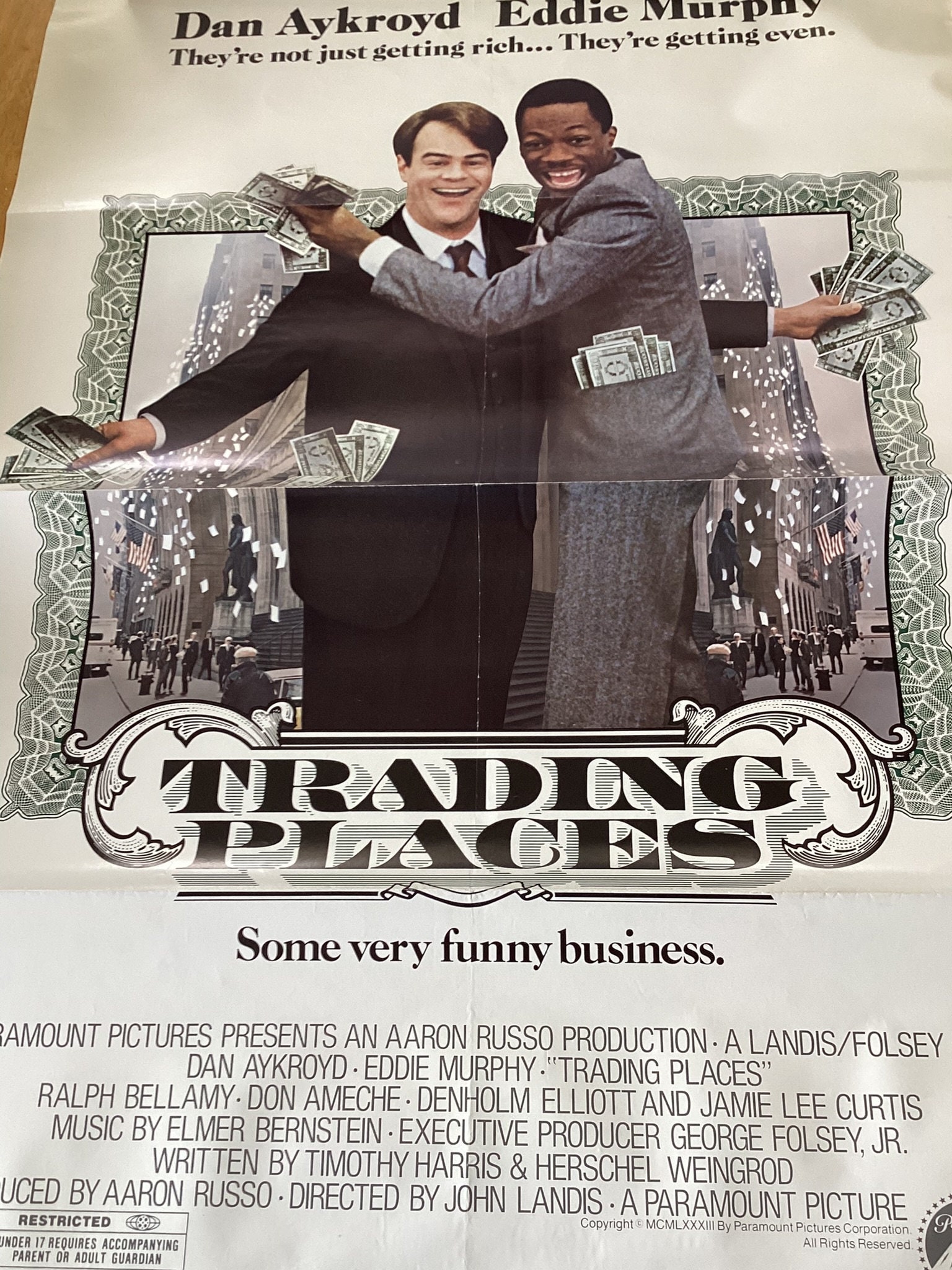 Trading Places Movie Poster