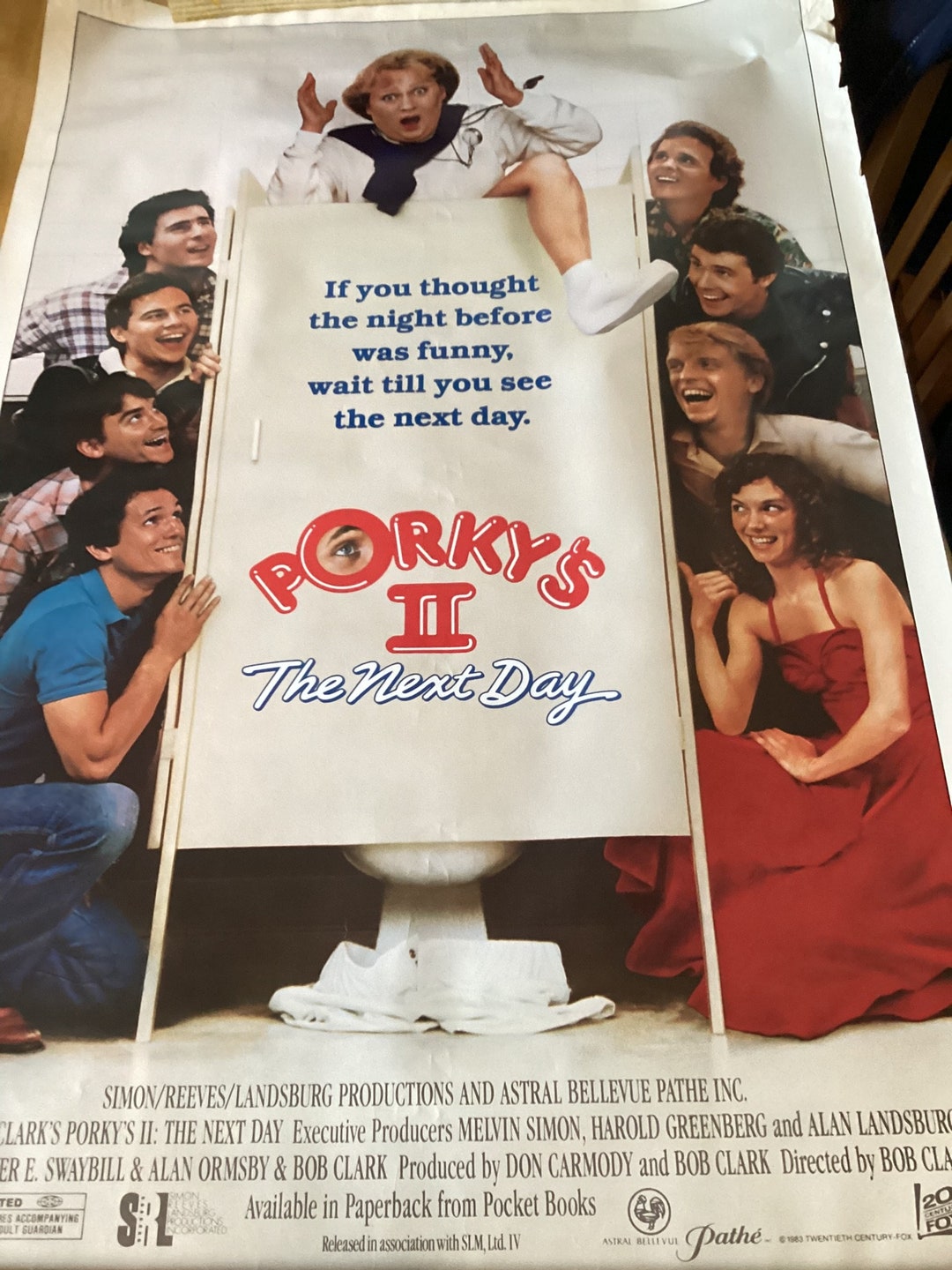 Movie Poster porkys 2 27x40 Rolled - Etsy