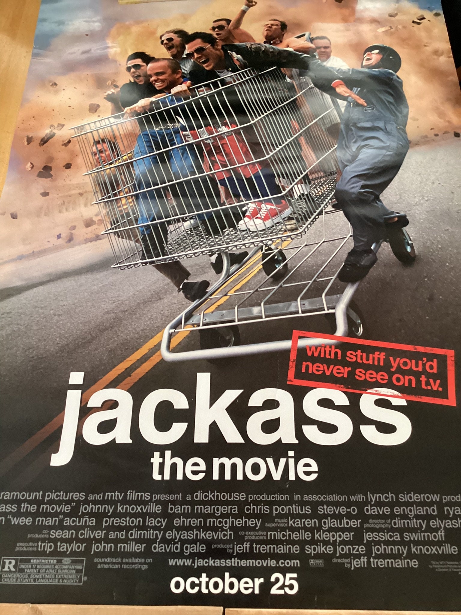 Jackass The Movie Poster