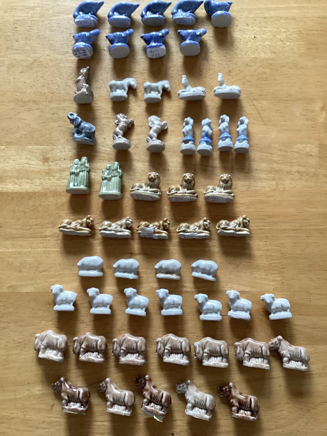 Wade Miniatures Porcelain Figurines Please See Photos for a List - Etsy