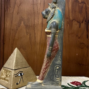 Egyptian Goddess Sekhmet Statue, Goddess Sekhmet Museum Replica Statue ...