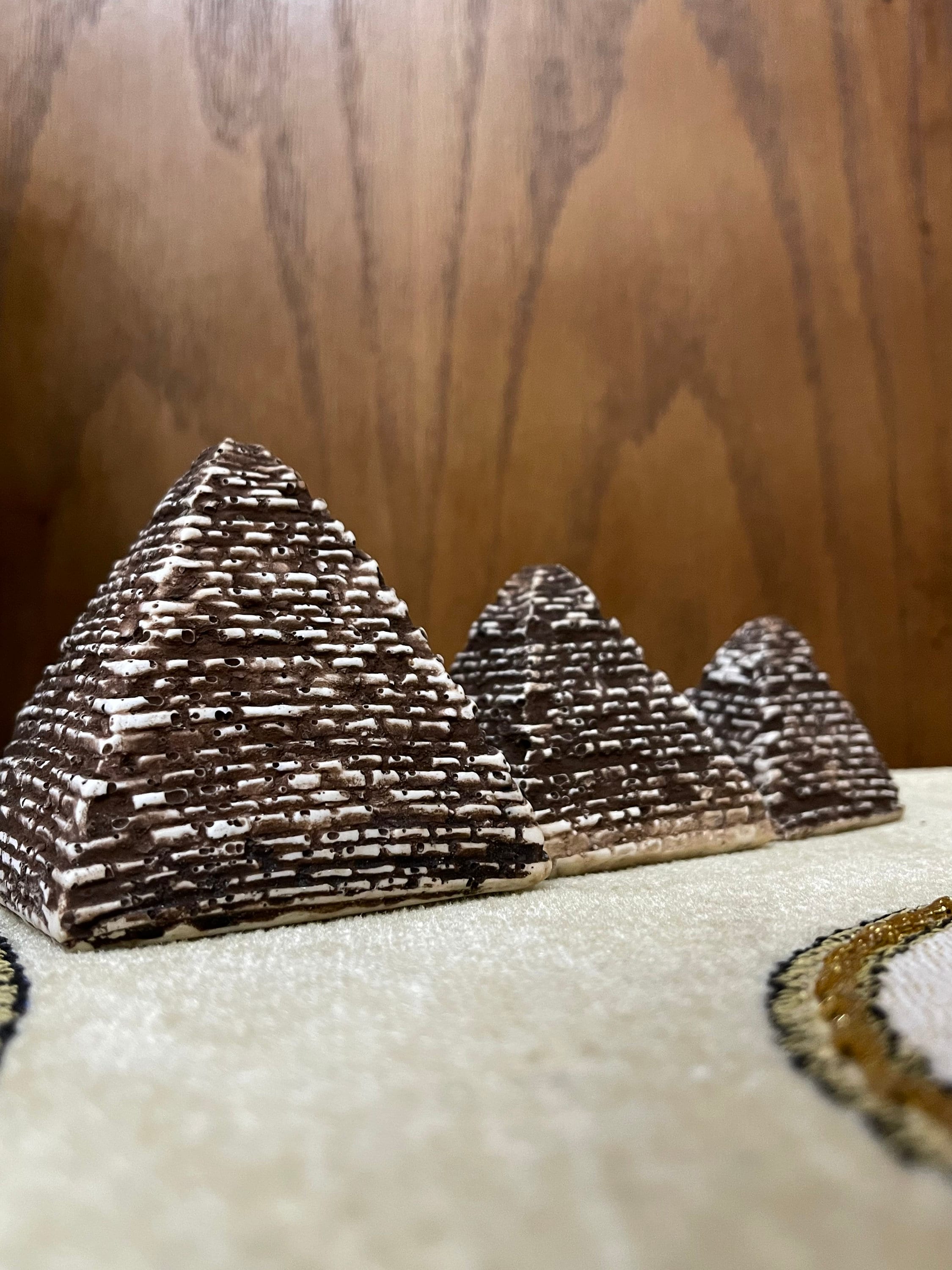 Ancient Egyptian Pyramids for Decor, Set of 3 Pyramids for Egyptian ...