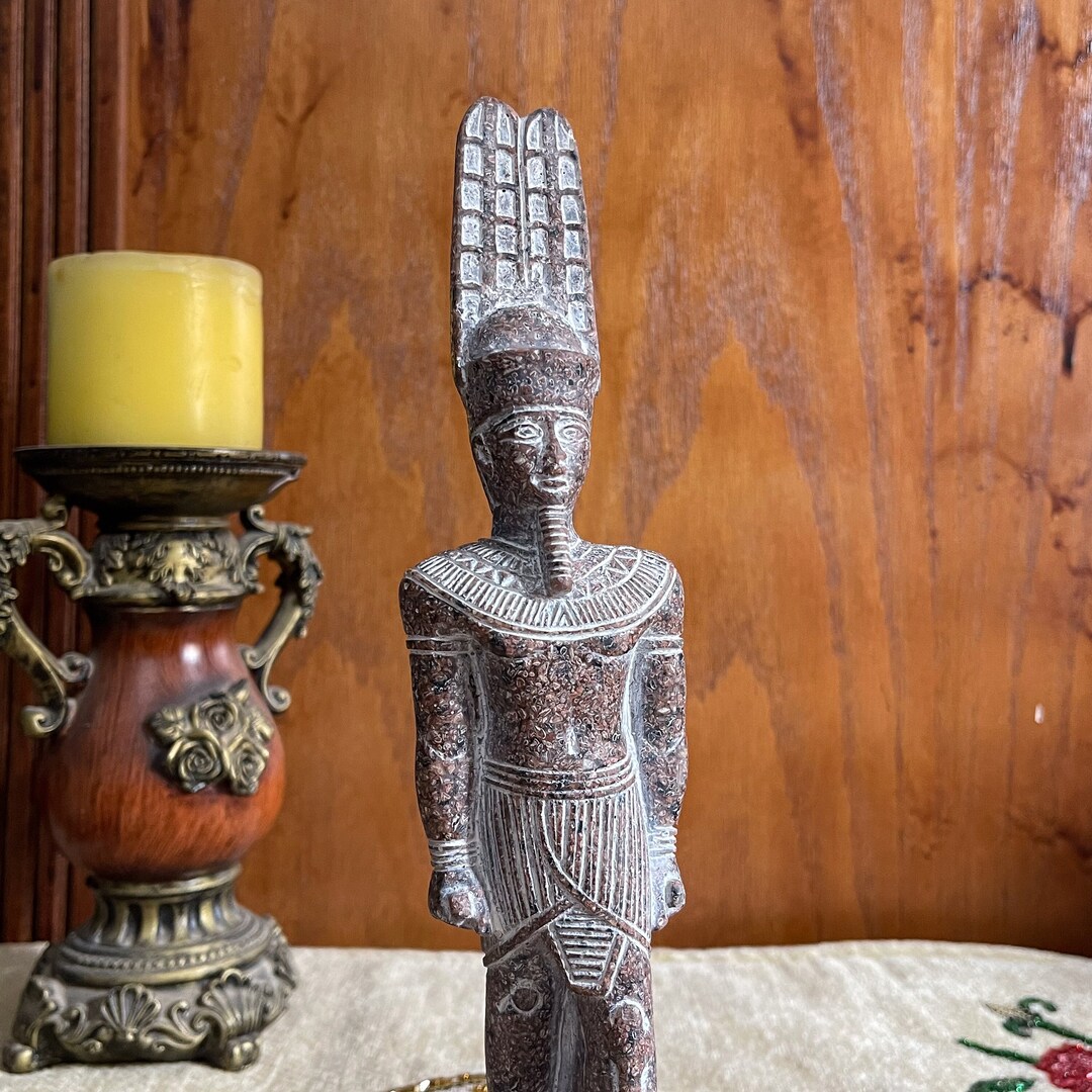 Egyptian God Amun, Standing God Amun Statue, Ancient Egyptian God Amun ...