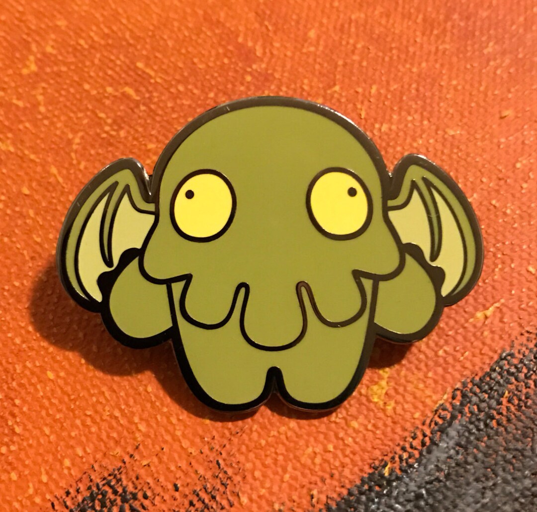 Cthulhu Zombie Hard Enamel Pin - Etsy