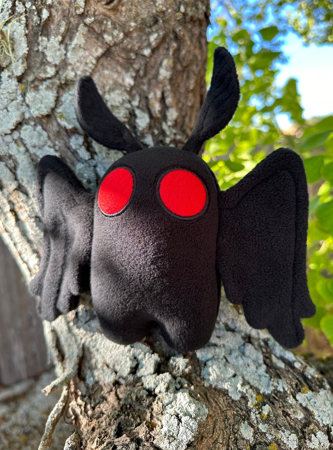 Mo the Mothman Mini Plush Toy - Etsy UK