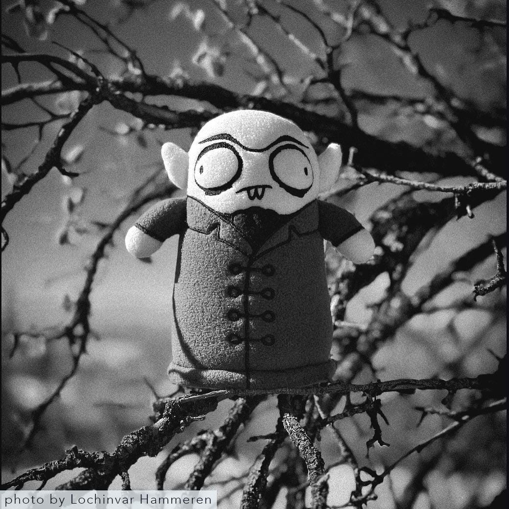 Nosferatu - Count Orlok Vampire Plush Doll Toy - Etsy