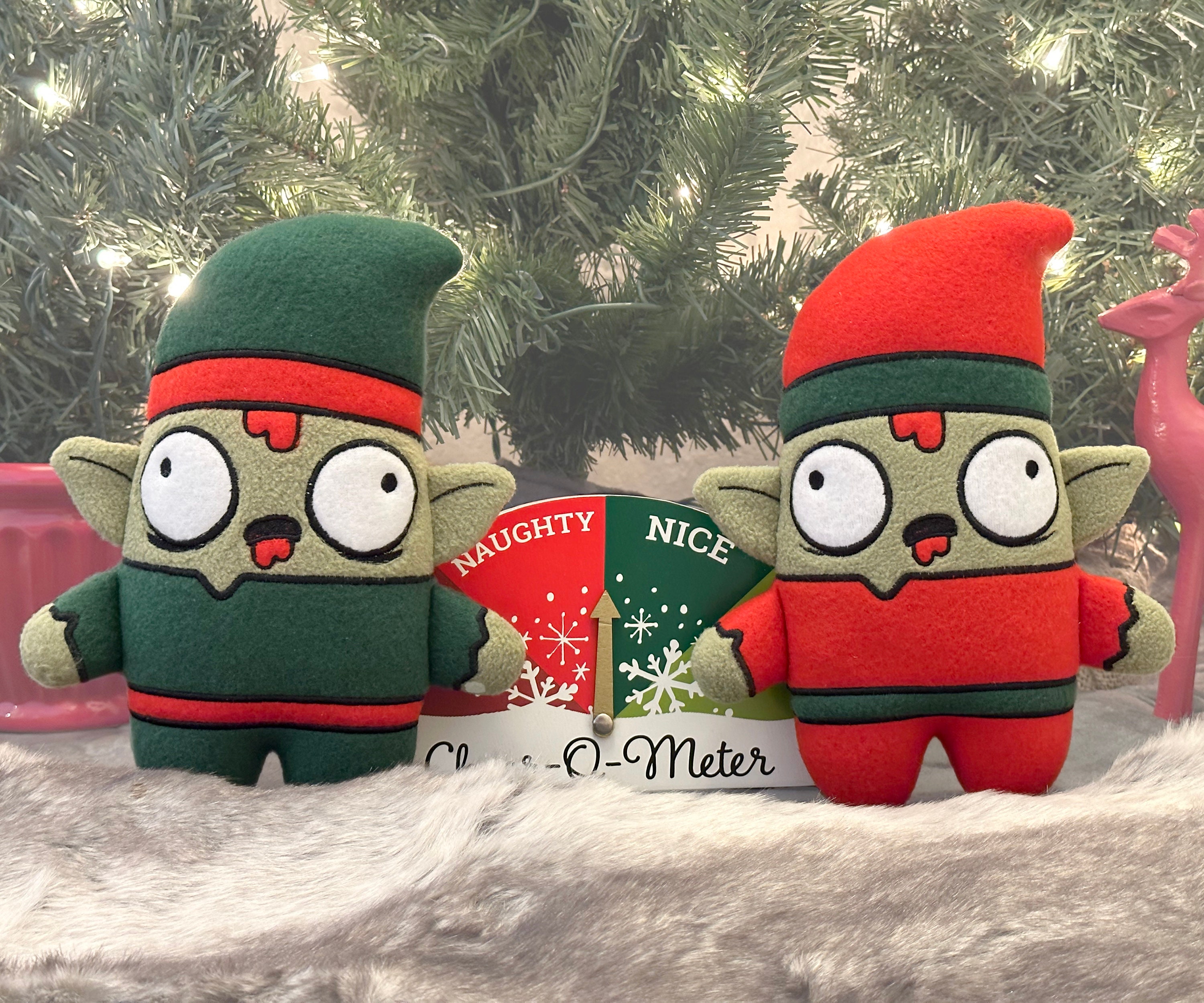Zombie Elf - A Little Cute and Scary for Your Merry This Christmas - Etsy