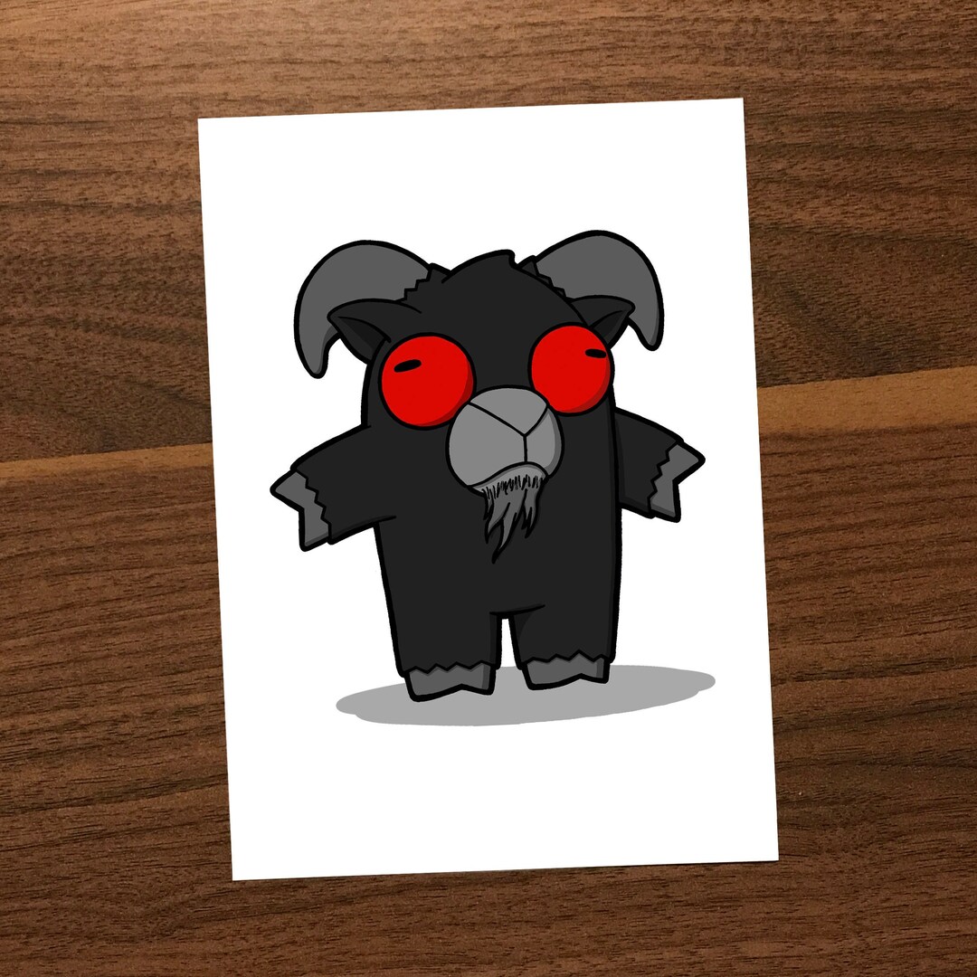 Black Phil 5"x7" Art Print - Etsy