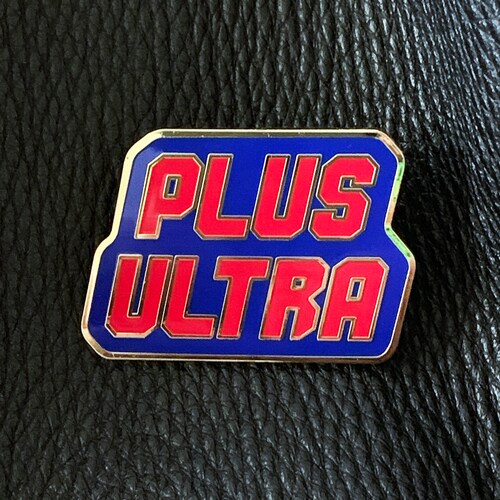 Plus Ultra Rainbow Plated Soft Enamel Pin - Etsy