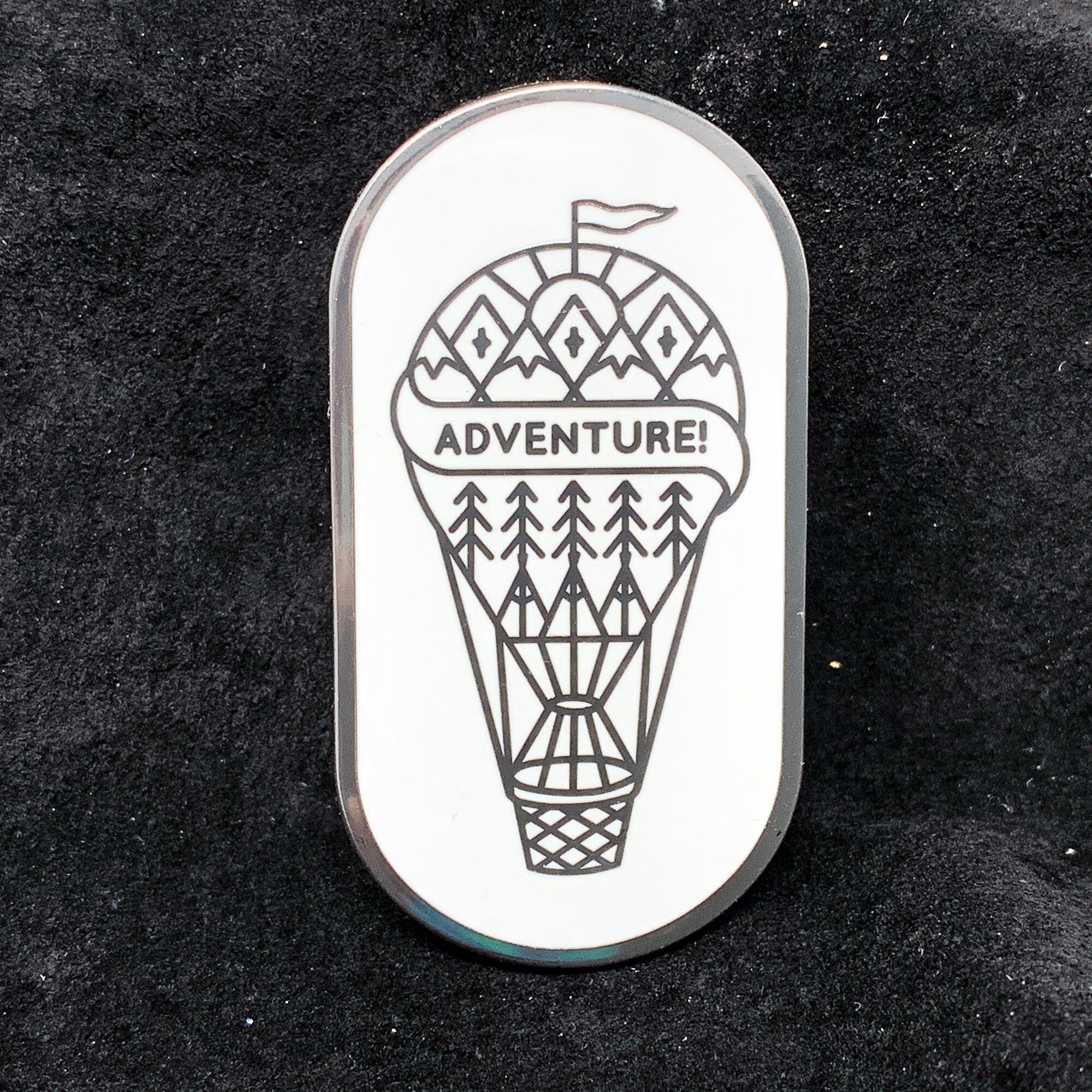 Adventure! Hard Enamel Pin Designed by DOOOM - Etsy