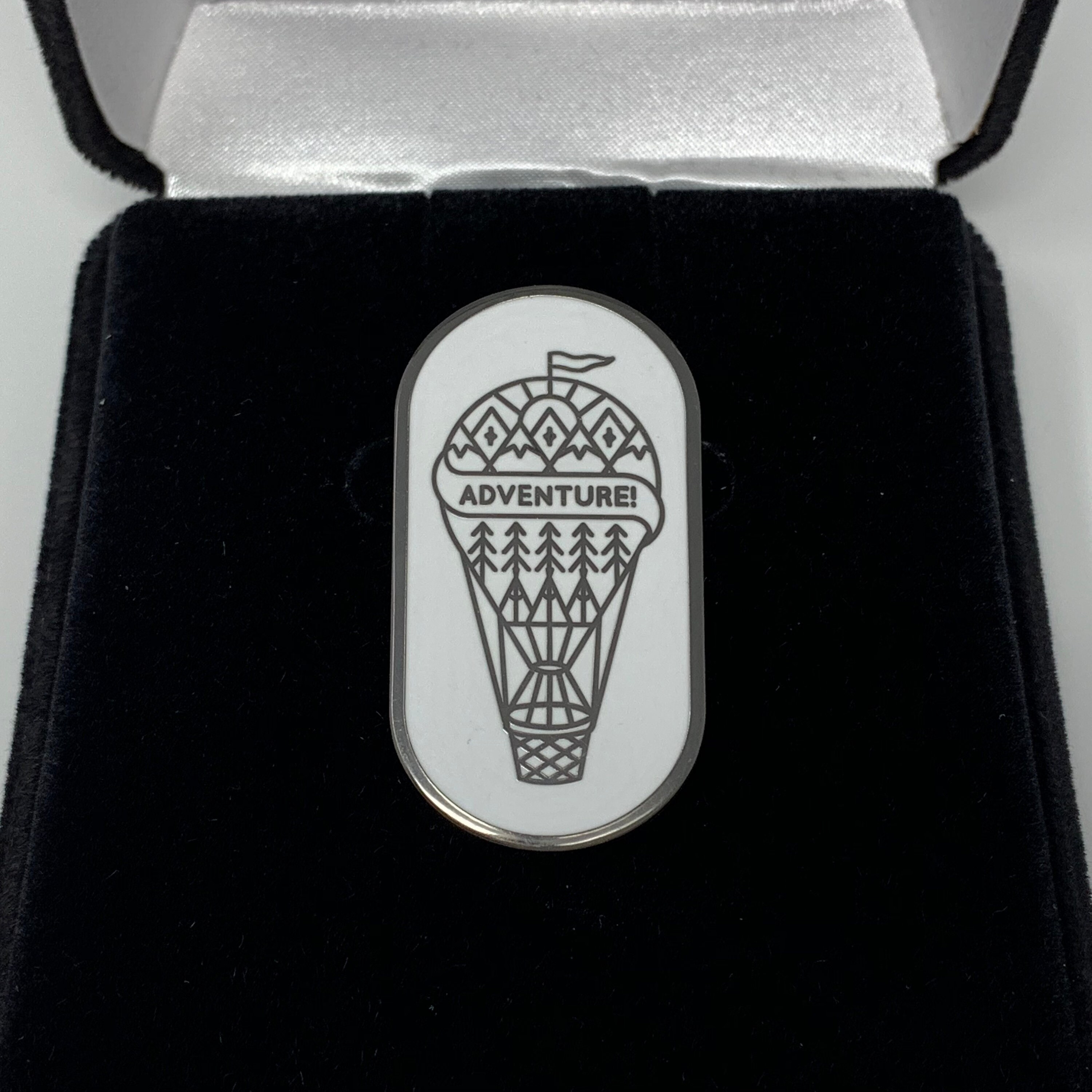 Adventure! Hard Enamel Pin Designed by DOOOM - Etsy