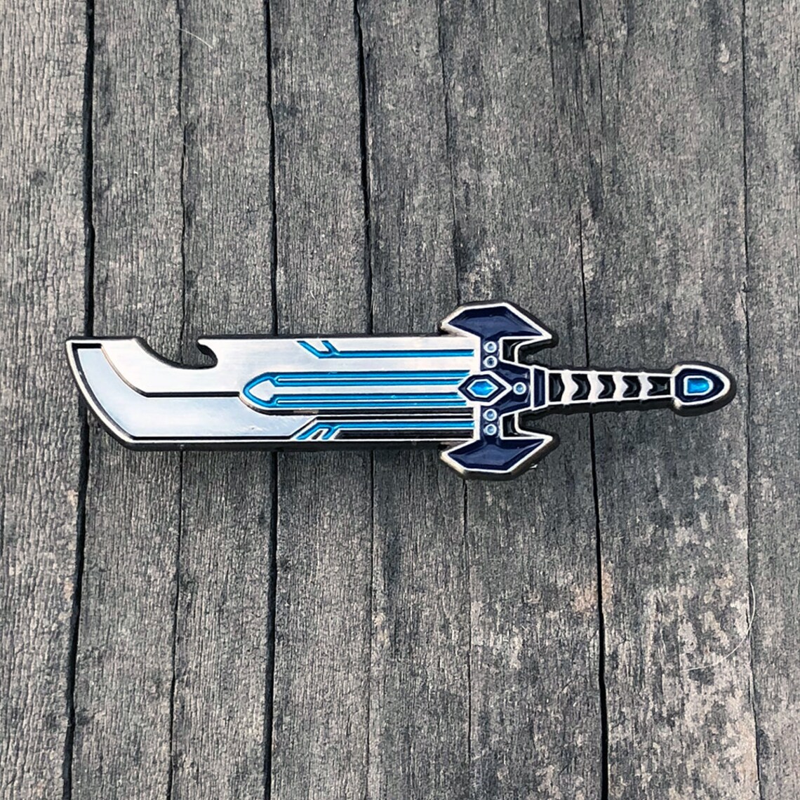 Trollhunters Daylight or Eclipse Sword Soft Enamel Collectable - Etsy ...
