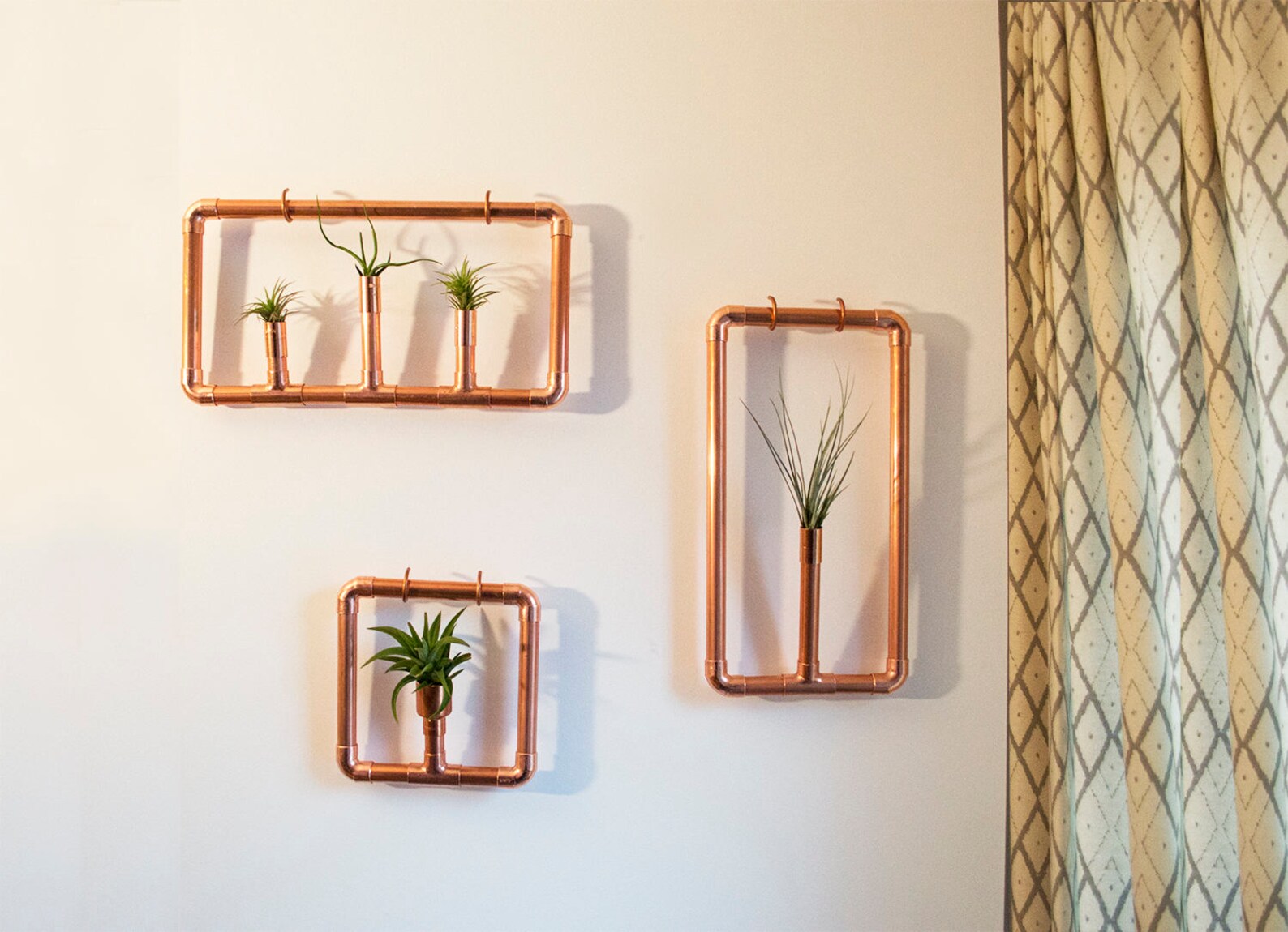Copper Hanging Planter - Etsy