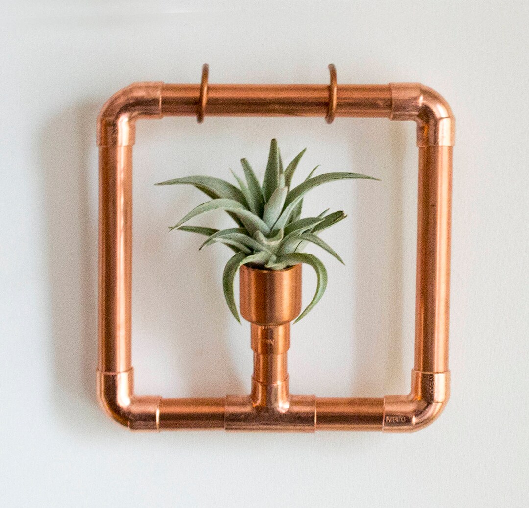 Copper Hanging Planter - Etsy