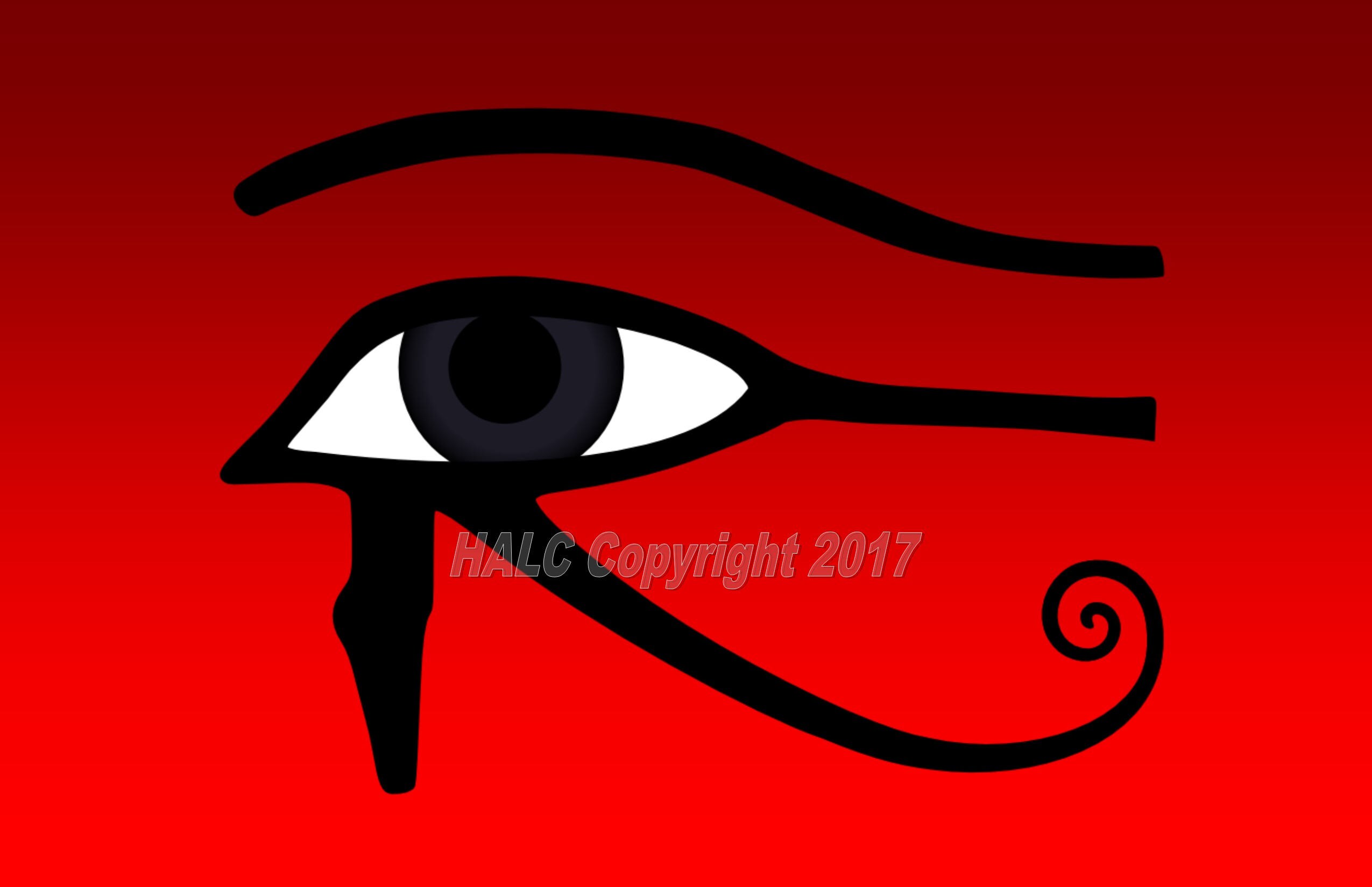 The Eye of Horus Poster - Protection - Etsy