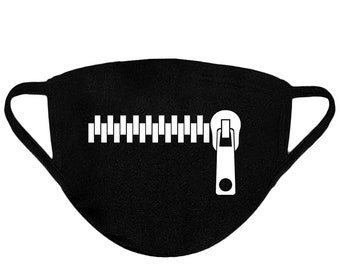 Zipper Face Mask - Etsy