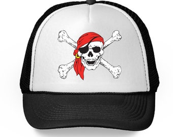 Jolly roger hat | Etsy