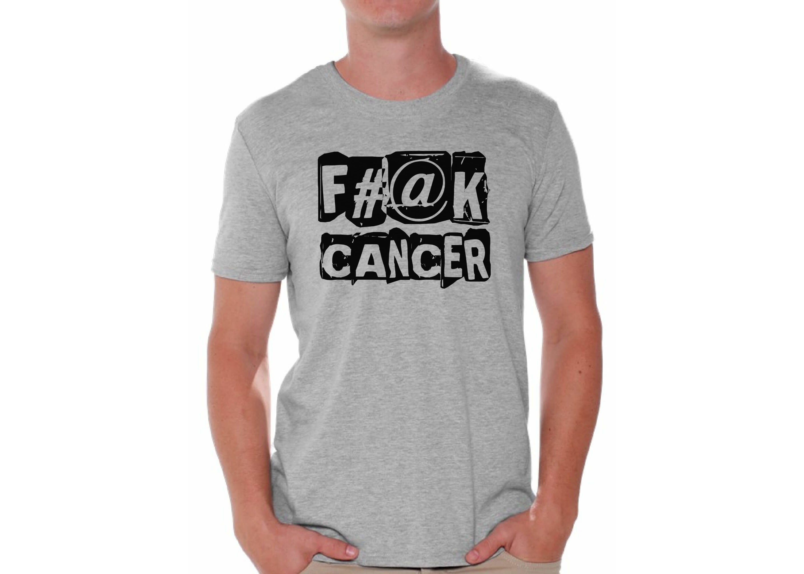 FK Cancer Tshirt. Cancer Sucks Shirts for Men. Breast Cancer - Etsy