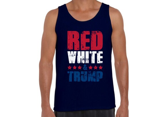 Red White & Trump Tank Top for Men Trump Gifts for Him | Etsy