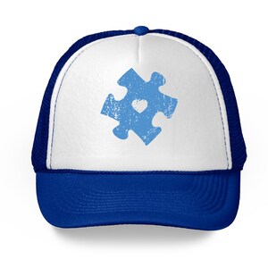 Autism Puzzle Piece Hat Autism Puzzle Hat for Men and Women Autism ...