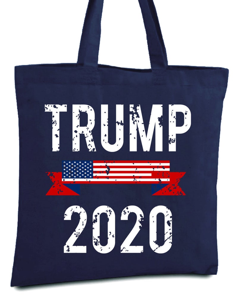 Trump 2020 Canvas Tote Bag. USA Trump Shopping Bag. USA Trump - Etsy