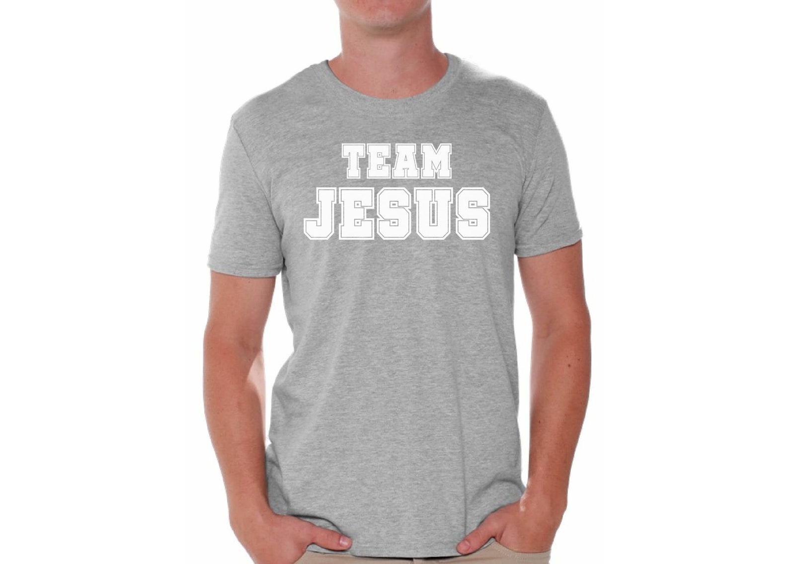 Team Jesus T-Shirt. Jesus Shirt for Men. Christian Mens | Etsy