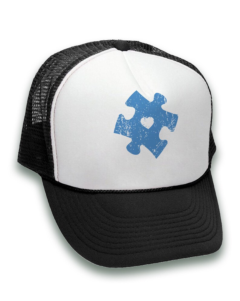 Autism Puzzle Piece Hat Autism Puzzle Hat for Men and Women - Etsy